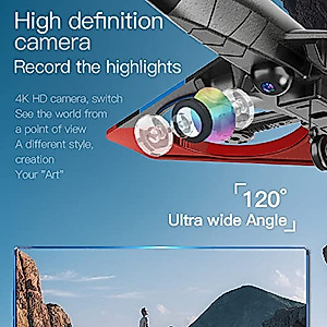 HD Camera Drone, 4K Aerial Drone, Dual Mode, Altitude Hold, Headless Mode for Adult Home Use (Single Battery)