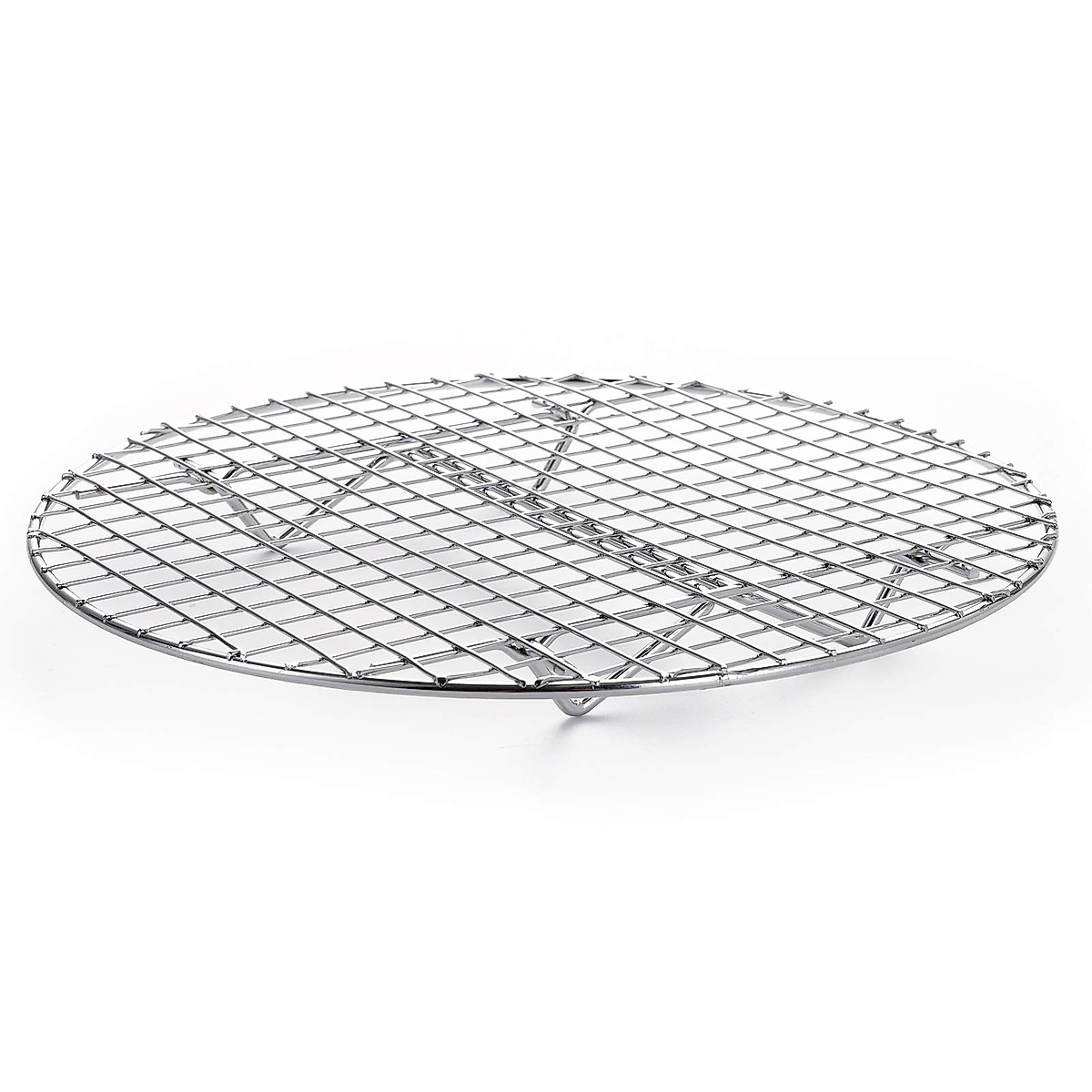 Foraineam 4 Pack 10.5 inch Steamer Rack Round Grilling Rack for Cooling Steaming Baking Cooking, Lifting Food in Pots, Cake Pan, Pressure Cooker and Oven
