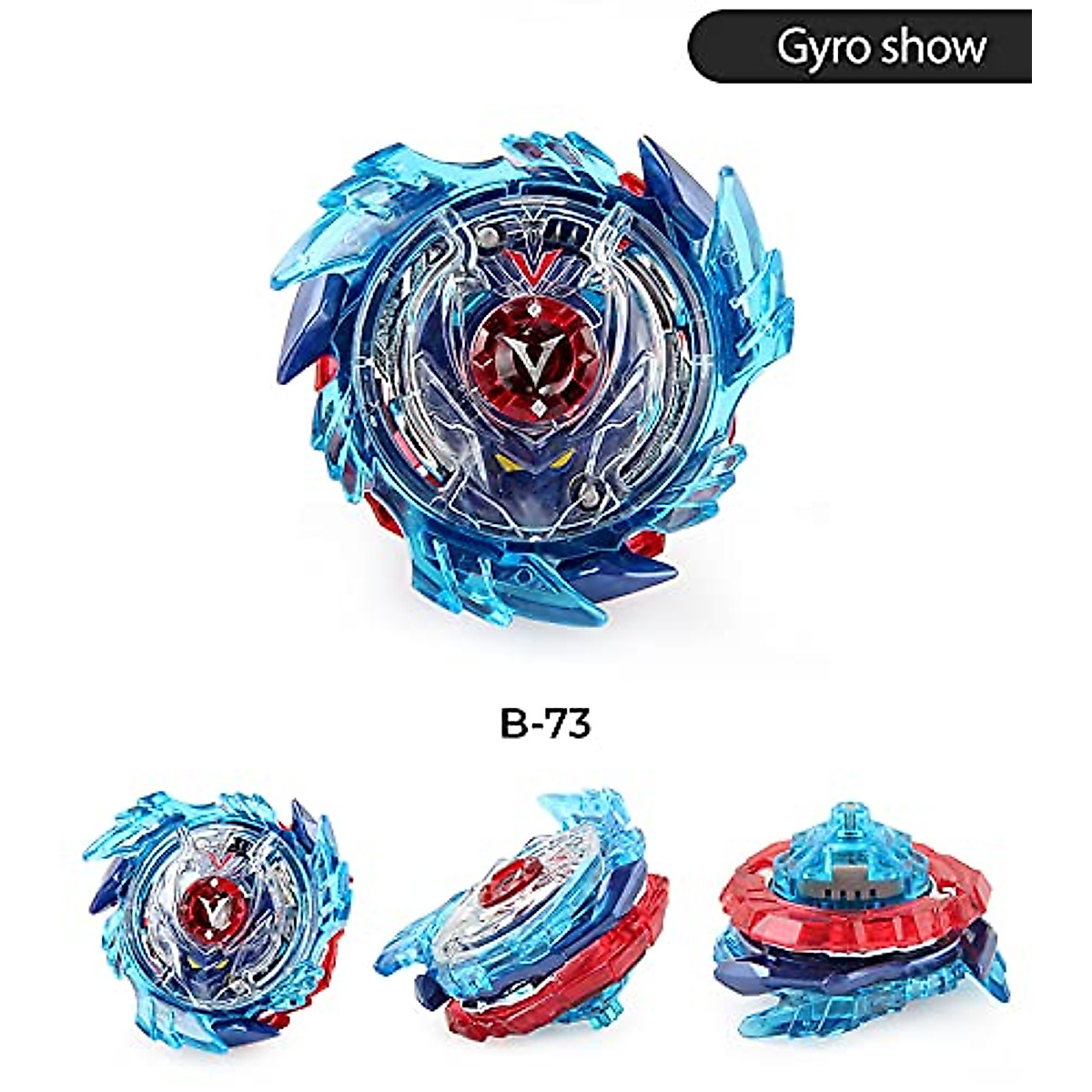 Battle Burst Tops 4 Pieces Pack, Battle Top Burst High Performance Set, Birthday Party School Gift for Kids