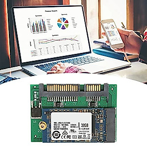 M.2 SSD, M.2 SSD 2 in 1 PCB Adapter Stable and Reliable Home 32GB