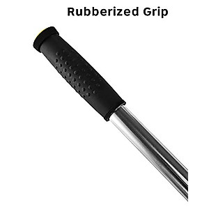 Alpine Industries 4-Inch Industrial Floor Scraper Comfort-Grip Razor Blades & Floor Stripper | Includes 10 Replacement Razor Blades | Scraper Tool for Windows, Walls, Floors & More