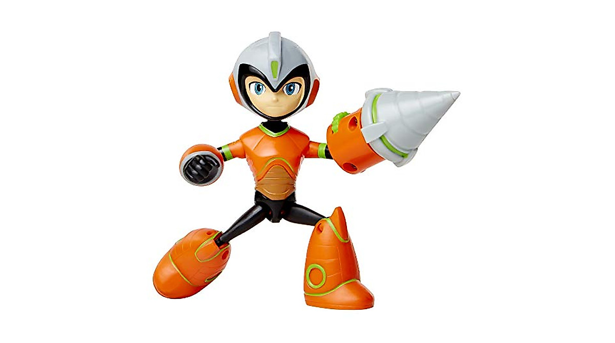Megaman Fully Charged Deluxe Drill Man Action Figure
