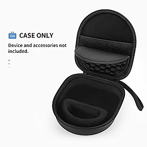Yinke Hard Case for Sony WH-CH510/520/JBL Tune 510BT/500BT Headphone, Travel Protective Cover Storage Bag (Black