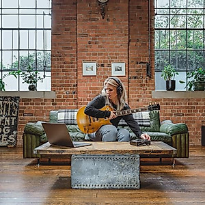 Audient Audio Interface iD14 MKII, 2 Class-A Microphone Preamps (High Performance USB Audio Interface, USB-C Connector, Monitor Mix and Monitor Panning Function, 2 Headphone Outputs), Black