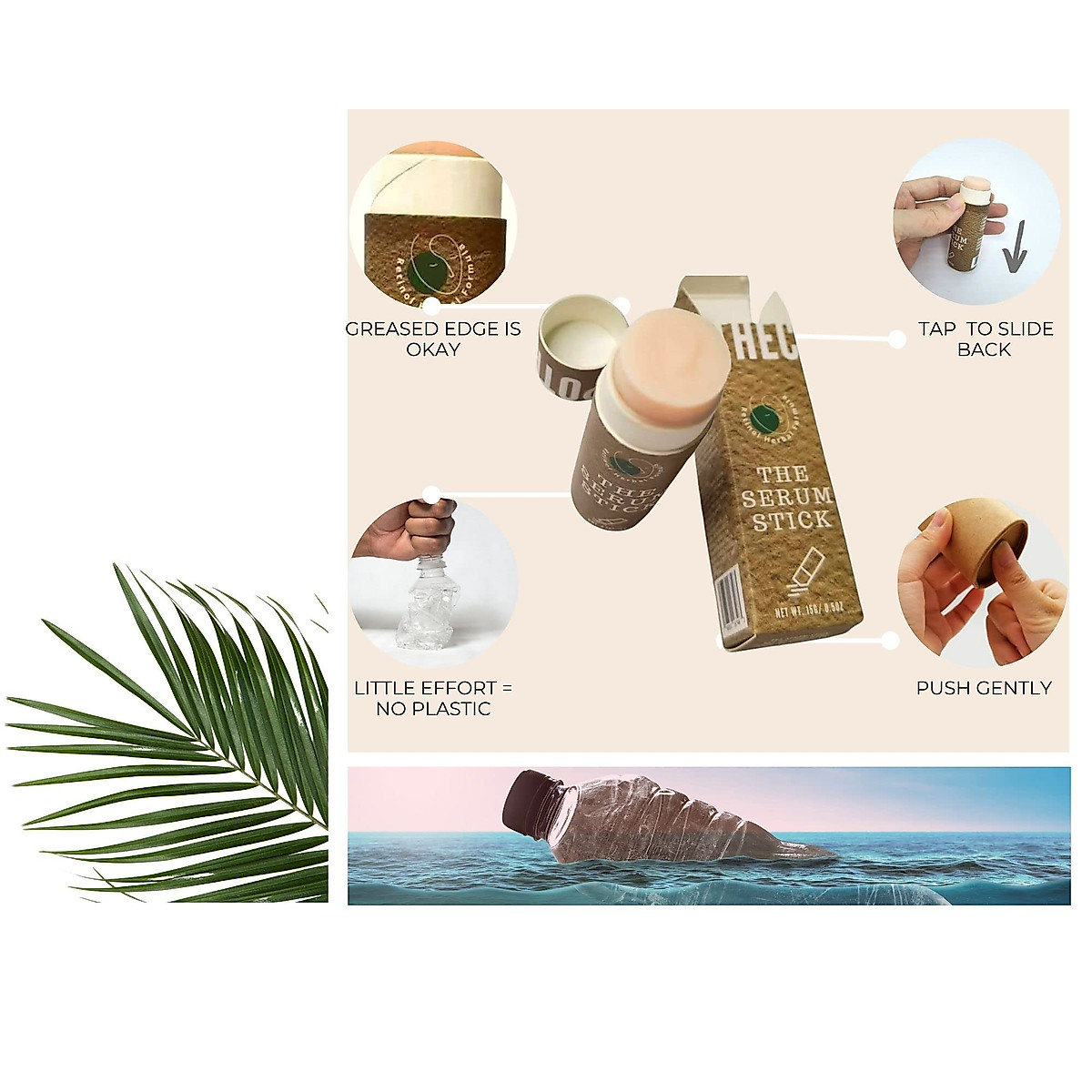 APTHCRY PowerNAP Retinol Eye Stick, Retinol Eye Cream, Retinol Cream, Retinol Face Cream, Under Eye Cream Anti Aging, Eye Cream, Brightening Eye Balm Reduces Fine Lines and Dark Circles