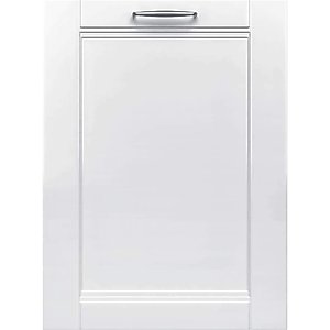 SHVM63W53N 24 300 Series Scoop Handle Dishwasher with 16 Place Settings 5 Wash Cycles 3rd Rack 44 dBA Noise Level and Extra Dry Option in Panel Ready