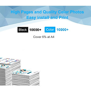 Cocopas Remanufactured Ink Cartridge use for Canon PIXMA G7020 G6020 G5020 G3260 G2260 Ink cartridges MegaTank All-in-One Printer Head Ink cartridges Combo Packs