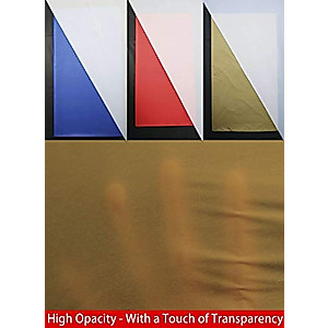 Gold Plastic Tablecloths 3 Pack Disposable Table Covers 54 x 108 Inches Shower Party Tablecovers PEVA Vinyl Table Cloths for Rectangle Tables up to 8 ft and Picnic BBQ Birthday Wedding Banquet