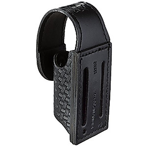 Safariland Duty Gear Bianchi 38-4-48HS: Mace Holdertop Flap, STX Basket Weave, Black