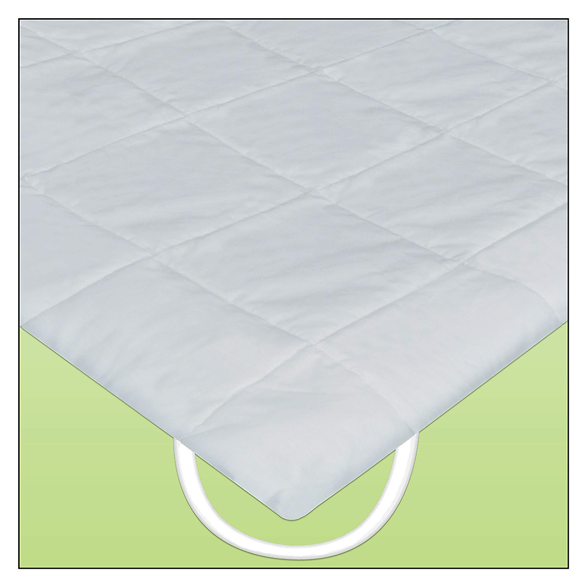 INNOMAX 5-85-QA-2 Quilted Comfort Waterbed Anchor Band Custom Fit Protection Mattress Pad44; Queen Size