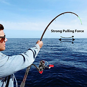 Fishing Rod and Reel Combos, Unique Design with X-Warping Painting, Carbon Fiber Telescopic Fishing Rod with Reel Combo Kit with Tackle Box, Best Gift for Fishing Beginner and Angler (270 Bule)