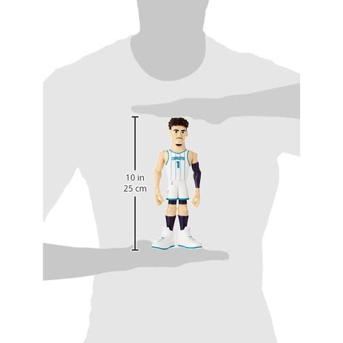 Funko Gold Vinyl: NBA - Lamelo Ball, Charlotte Hornets, 12 Inch Premium Vinyl Figure with Chase (Styles May Vary)