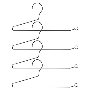 【4-Pack】 WAIKAS Pants Hangers,38cm, 304 Stainless Steel