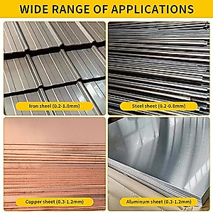 CuzConven Sheet Metal Cutter Drill Attachment,Drill Cut Pro Metal Cutting Adapter,Electric drill plate cutter for Cutting Flat Metal Sheet Of About 0.04 Inches or Less.