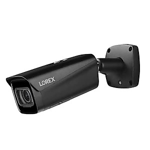 Lorex NC4K4MV-164BB-2 4K 16-Channel 4TB Wired NVR System with Nocturnal 4 Smart IP Bullet (4X LNB9383/Black) Cameras Featuring Motorized Varifocal Lens, Vandal Resistant and 30FPS Recording