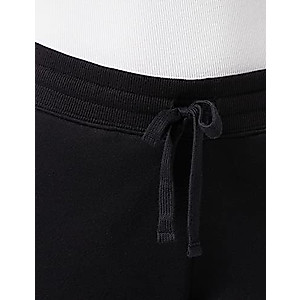 Amazon Essentials Women's French Terry Fleece Capri Jogger Sweatpant (Available in Plus Size), Black, XX-Large