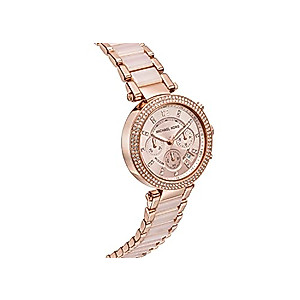 Michael Kors Analog Rose Dial Women's Watch - MK5896