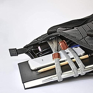 BEBLAU PACK SLIM + TWIST: THE MINIMALIST ORGANIZERS PACK: Unique & Innovative Portable Organizers. at Home, Office, or on-The-go, Have Everything in Place with Beblau Products! Grey Pack