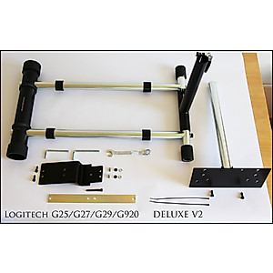 Wheel Stand Pro G Racing Wheel Stand Compatible With Logitech G29 G923 G920 G27 & G25 Wheels, Deluxe, Original V2. Wheel and Pedals Not included.