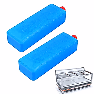 2Pcs Ice Packs for Lunch Bags - Lightweight and Slim Reusable Long-Lasting Ice Pack for Lunch Boxes,Coolers, Cold Freezer - Keep Foods Fresh, Cold and Tasty for Office School Camping Travel Picnic