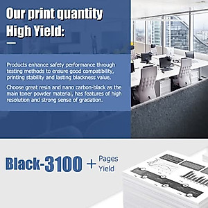 Onward TN660 Black Toner Cartridge Compatible TN660 TN-660 High Yield Toner Cartridge 1 Pack Replacement for Brother HL-L2300D HL-L2320D MFC-L2720DW DCP-L2540DW Printer, TN-660 Black