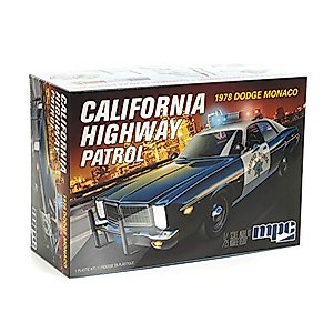 MPC 1978 Dodge Monaco CHP Police Car 1:25 Scale Model Kit