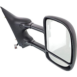 Garage-Pro Mirror Compatible with 2009-2014 Ford E-150, E-250, 2009-2016 E-350 Super Duty and E-450 Super Duty Towing, Passenger Side, Power Glass
