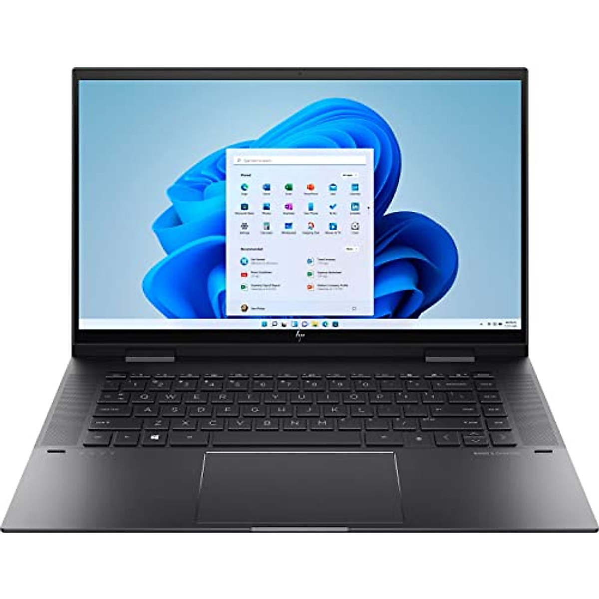 2022 Newest HP Envy x360 15.6" IPS FHD Touchscreen Laptop, AMD Ryzen 7 5700U(Beats Intel i7-1180G7), Backlit Keyboard, Fingerprint, Bundle Stylus Pen, Win 10 Home, Black (64GB | 2TB PCIE SSD, R7)