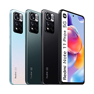 Xiaomi Redmi Note 11 Pro+ Plus 5G + 4G 128Gb + 8Gb Unlocked 6.67" 108MP (Tmobile Mint &Global) + (Star Blue)