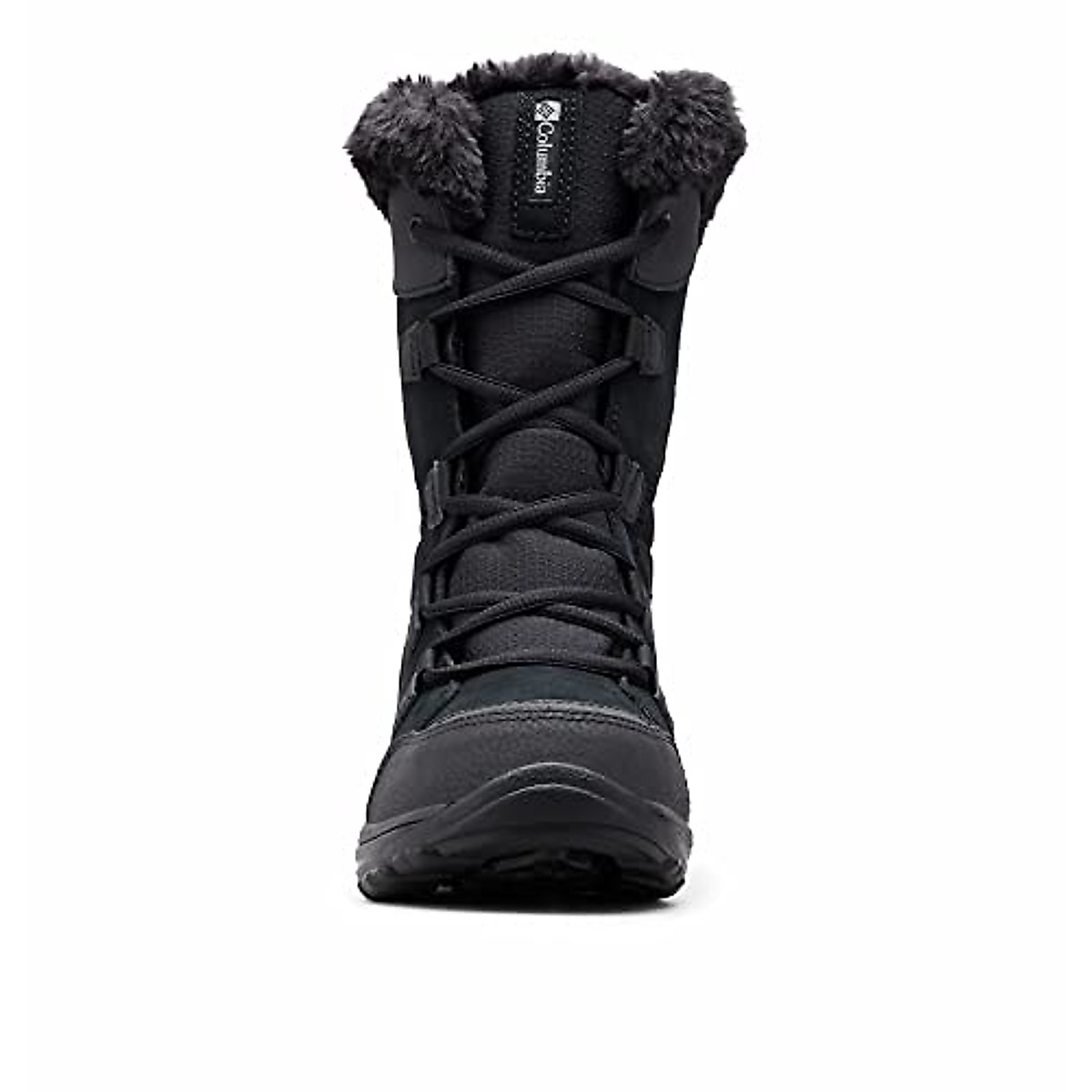Columbia Women's Ice Maiden II Snow Boot, Black/Columbia Grey, 9.5 M US