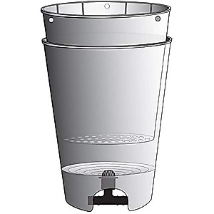 Hydrofarm GFOE2 Active Aqua 12 Pot 2-Gallon Hydroponic Grow Flow Expansion Kit, Black