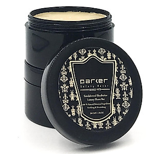 Parker Sandalwood & Shea Butter Shaving Soap 1.76 oz. Each – 2 Pack