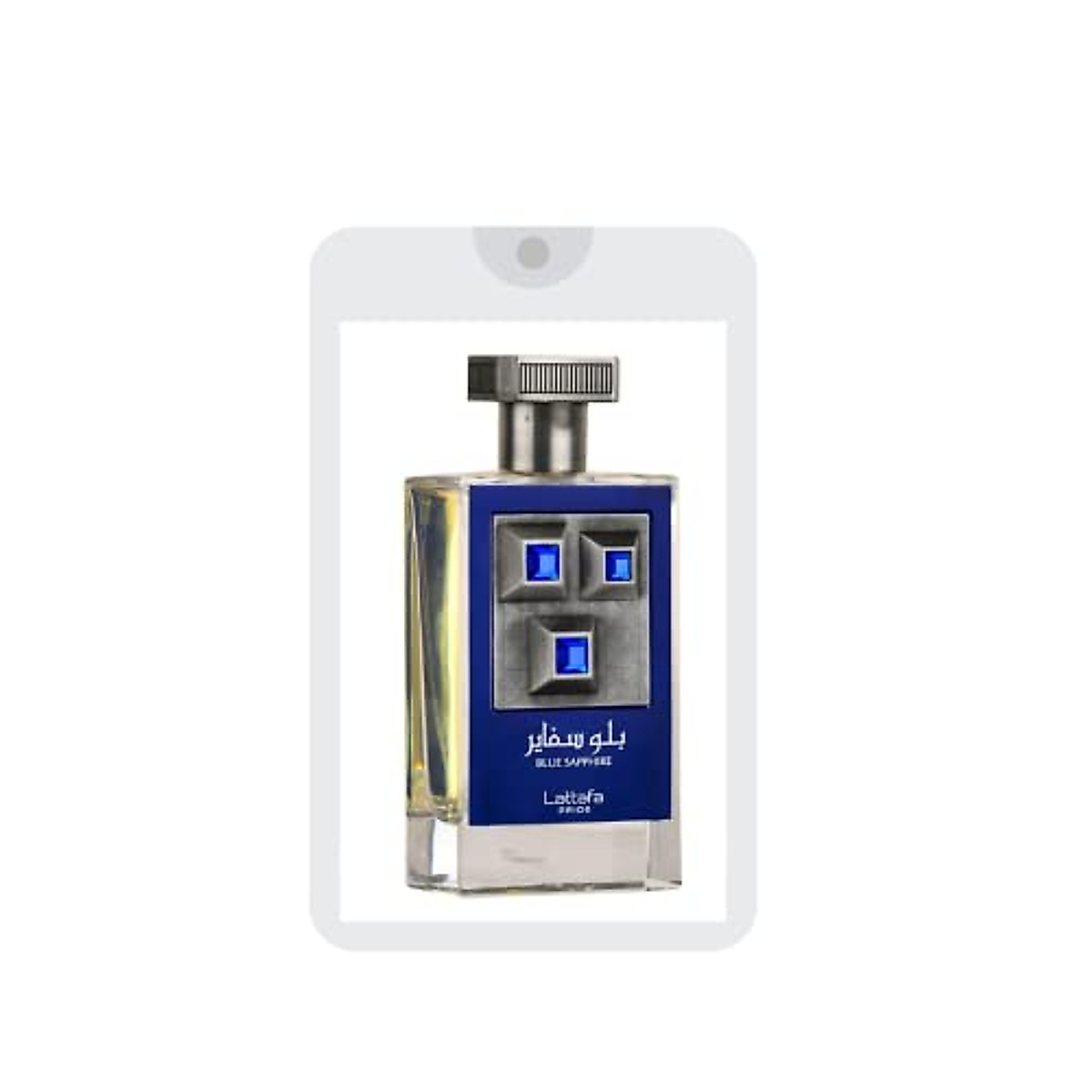 Royal Sapphire & Blue Sapphire Testers Unisex EDP - 20ml | Mandarin, Lemon, Saffron Jasmine, Rose Musk, Vanilla, Ambergris | Apple, Mint, Lemon Geranium, Clarysage, Marine Patchouli, Cedarwood | by Lattafa Perfumes