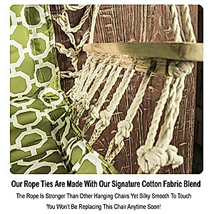 BACKYARD EXPRESSIONS PATIO · HOME · GARDEN 914914 Hammock Hanging Provides The Ultimate Comfort and Chair Appeals to All Ages, Meadow Rings