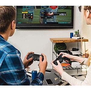 DRILI Paddles for PS4 Controller, Back Button Attachment for PS4 Controller, TURBO Function/Memory Function/Plug And Play, PS4 controller accessories