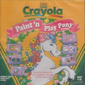 IBM Crayola Paint 'n Play Pony
