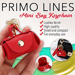 12 Pill Lipstick with 1 Cute Mini Red Leather Bag Key-chain Pouch - Mini Lipstick Velvet Matte, Smooth and Moisturizing Pill Lipsticks, Long-Lasting, Portable and Charming Look All Day Long