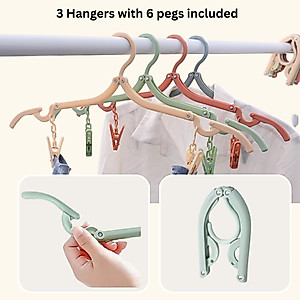 Zentuary Home Wall Mounted Clothes Drying Rack – Space-Saving Foldable Laundry Dryer Rack with 2 Towel Rails, Hangers & Pegs Included |Collapsible Wall Drying Rack | Indoor & Outdoor Use, 31.5 Inches