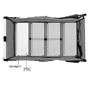 SH-gwtc High Capacity Folding Wagon Replacement Bag, Portable Garden Cart/Outdoor Wheel Barrow Replacement Bag/Trolley Replacement Bag L85xW48xH26cm 106L (Color : H)
