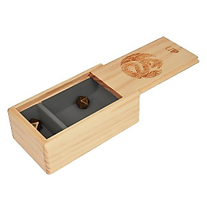 Ultra Pro The Ark Dice Tray - Premium Wooden Tray for Gaming Dice & Accessories