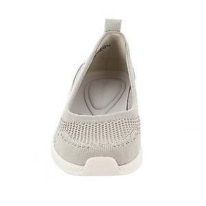 Easy Spirit Women's Glitz 2 Sneaker, Beige 240, 8.5 Wide