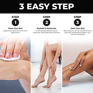 Nova Wax Pre and Post Waxing Products, Before and After Waxing Skin Care for Professional Estheticians, Waxing Kit.