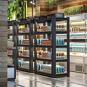 Garage Shelving Heavy Duty,78inch H*48"Wide Metal Shelving Units for Garage Storage Shelves Adjustable Shelves,2000lbs,5 Tier Industrial Shelving Shelf Metal Shelves for Storage For Warehouse Basement