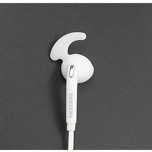 BLUEWALL Eargel Ear Cover Ear Gel for Wireless Headphones, Sport Ear Buds for Samsung Note 5 Galaxy S6 S6edge S7 S7 Edge,Durable Soft Gel Comfortable in Ear Design,4 Pair, White