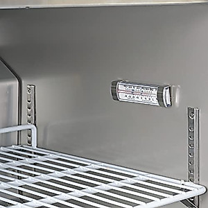 PEAK COLD Commercial Under Counter Stainless Steel Freezer; 27" W