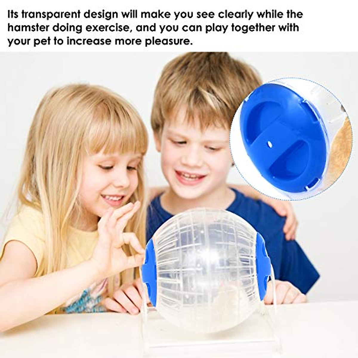 Hamster Exercise Wheel Silent Running Wheel Cage Activity Accessories Quiet Spinner Hamster Playing Toy for Hamsters Gerbils Mice Or Other Small Animals