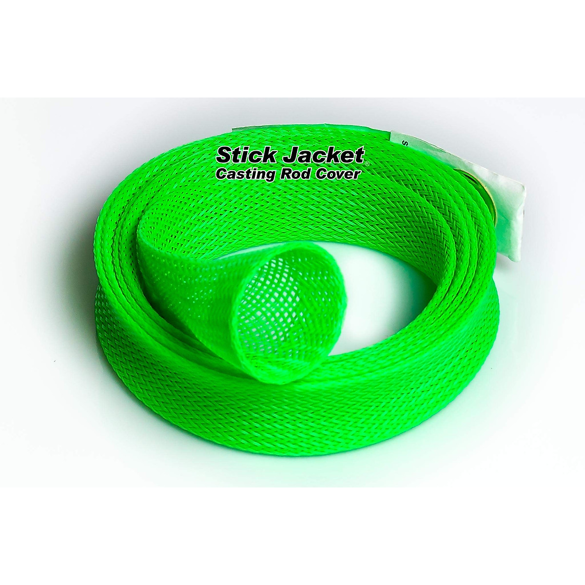 RITE-HITE Orin Briant Stick Jacket Fishing Rod Covers 3 Pack - Casting Yellow, Neon Green, & Black; Keep Your Rod Safe and from Getting Tangled……