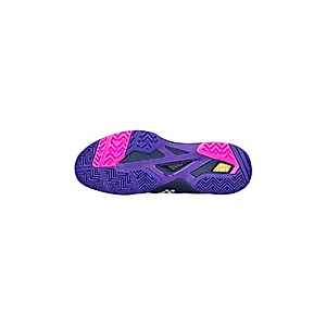YONEX Women's Sonicage 2 All-Court Tennis Shoes, Navy/Blue Purple (US Size 9.5)