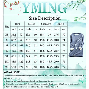 YMING Ladies Oversized Sherpa Lined Pullover Casual Fleece Sweatshirt Round Neck Jumper Tops Green 2XL
