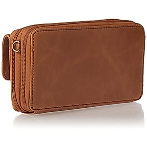 The Sak Womens Sequoia Extra Large Smartphone Crossbody, Tobacco Floral Embossed Ii, One Size US